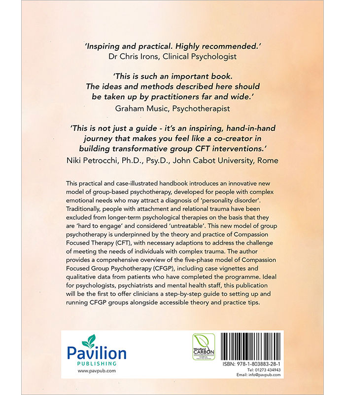 Compassion Focused Group Psychotherapy | Pavilion Publishing